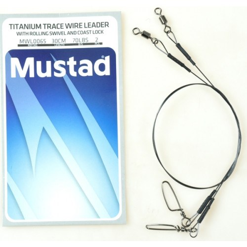 Mustad Titanium Trace Wire Leader - Fiskeinfo
