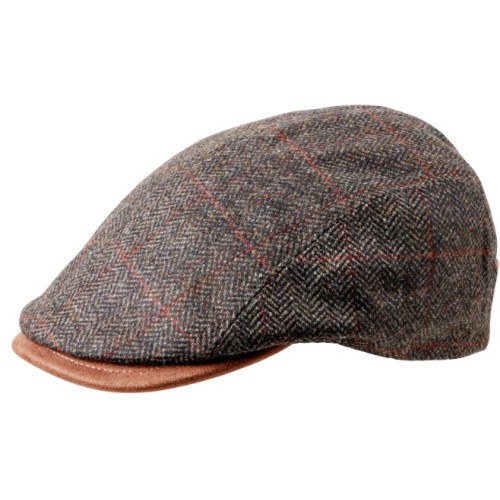 MJM Daffy 3 32 Wool/Cashmere Green Herringbone - Fiskeinfo