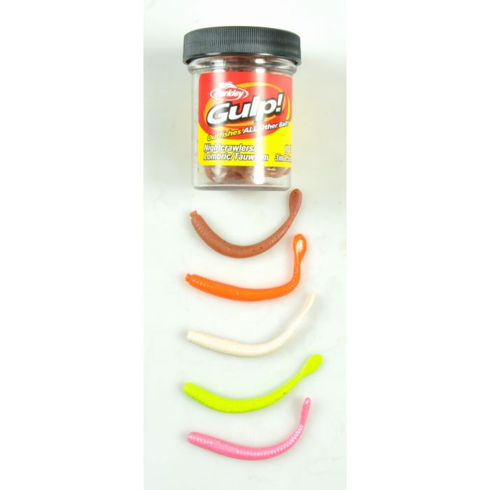 Berkley Gulp Nightcrawler 7,5cm - Fiskeinfo