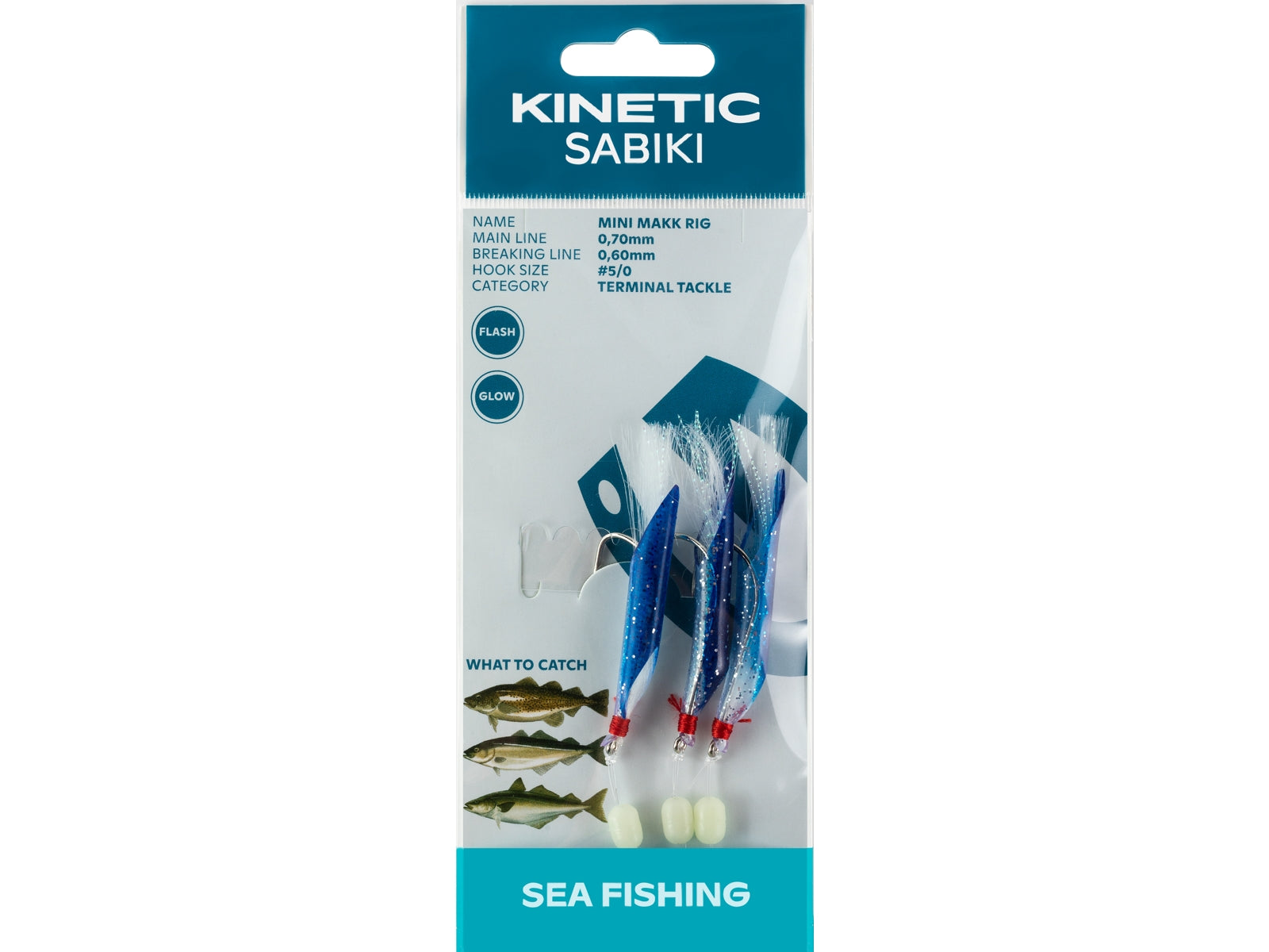 Kinetic Sabiki Mini Makk Rig - Fiskeinfo